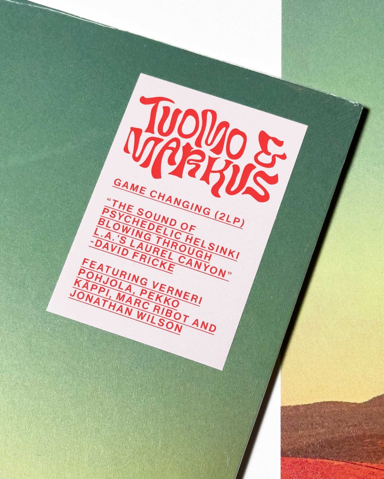 Tuomo & Markus - Game changing - Album design & photography - Tero Ahonen
